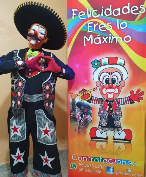 Payaso Larry Harry en Ciudad de México - Mis Fiestitas